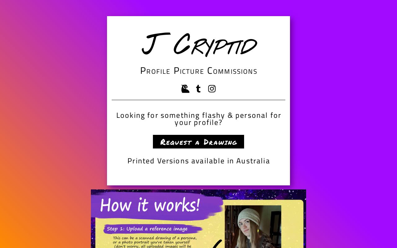 J Cryptid Commissions